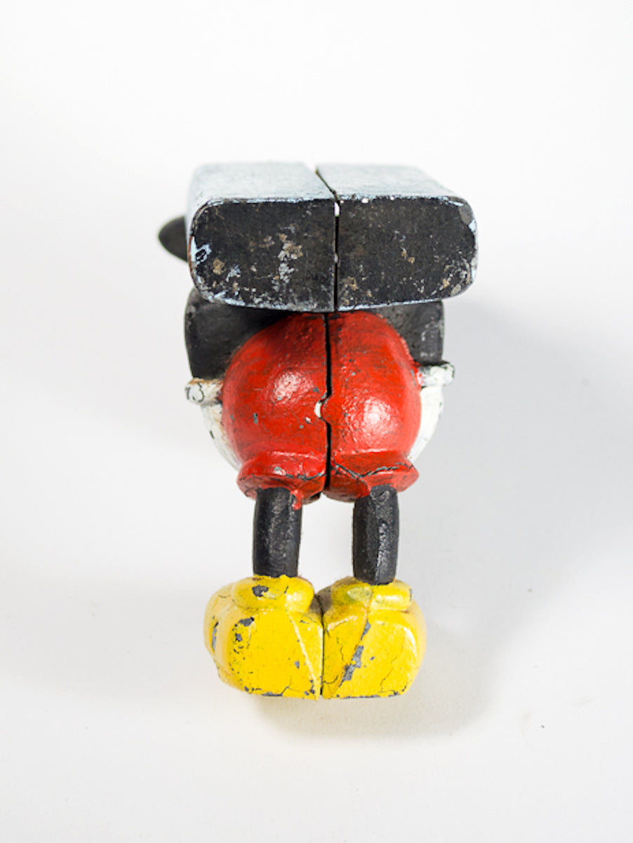 Mickey Mouse Bank - Book End Cast Iron – Anna Biggs Designs